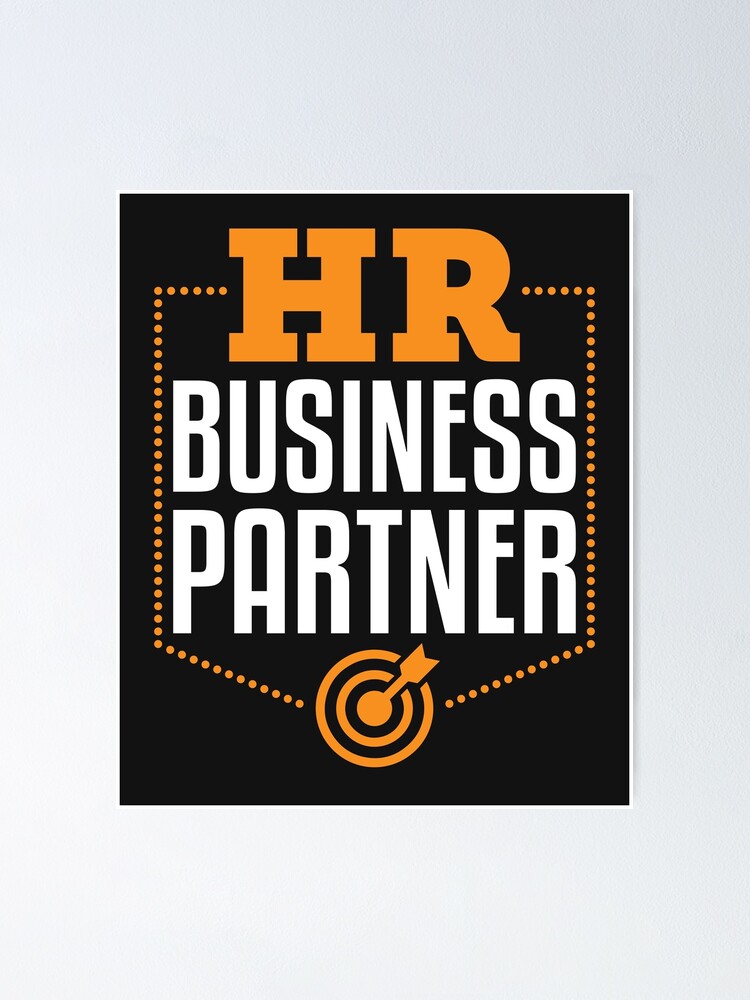 "HR Business Partner" Poster for Sale by jaygo | Redbubble