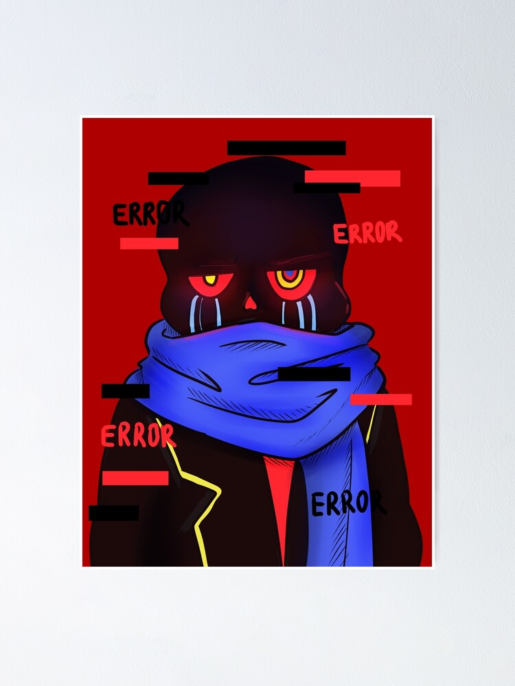 "Grumpy Error Sans" Poster for Sale by Juame | Redbubble