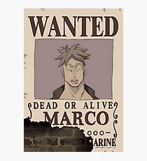 One Piece Wanted Photographic Prints | Redbubble