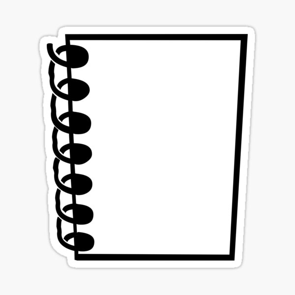 "taking notes" Sticker for Sale by phys | Redbubble
