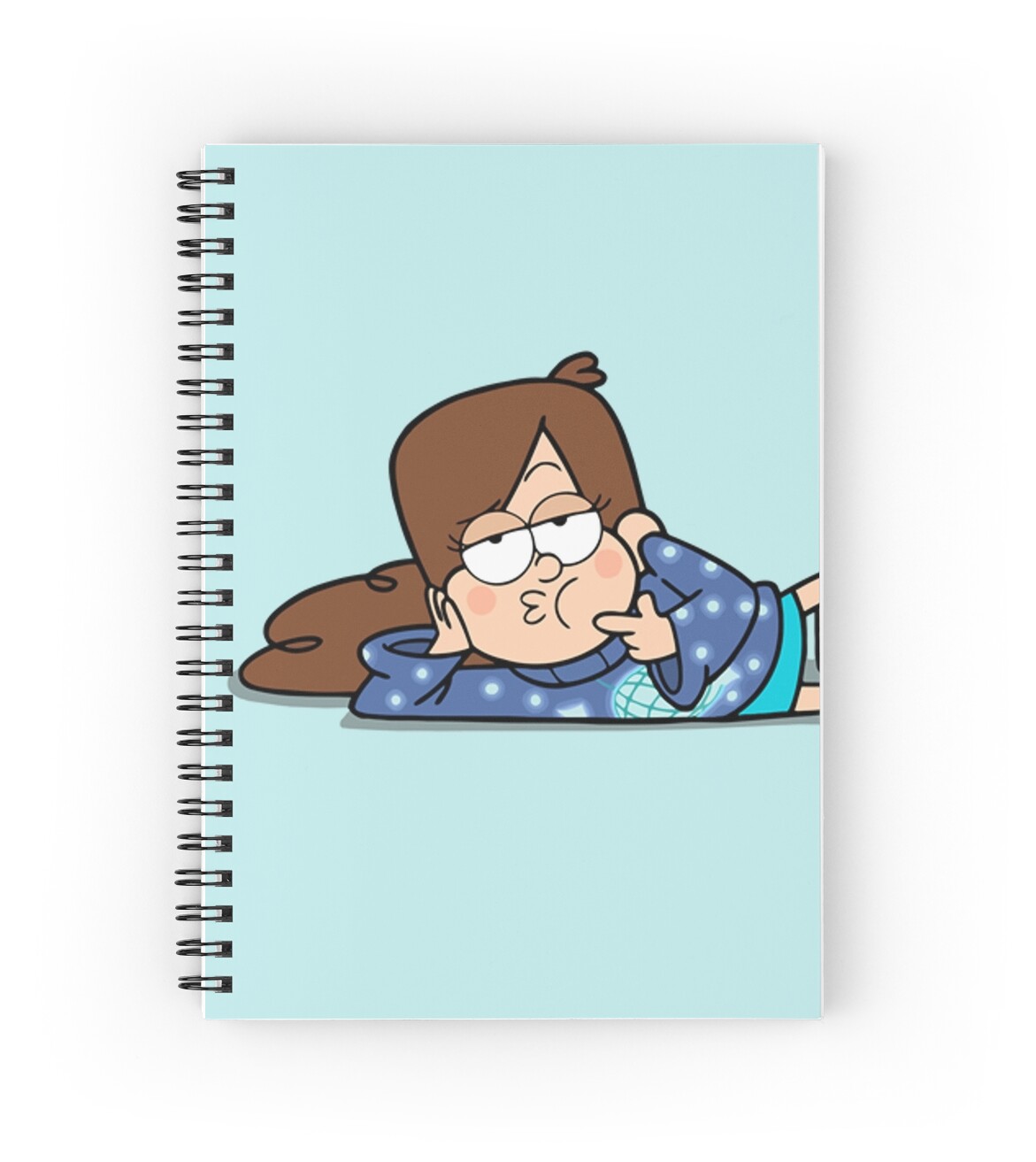 "Gravity Falls- Mabel Pines" Spiral Notebooks by animekitten | Redbubble