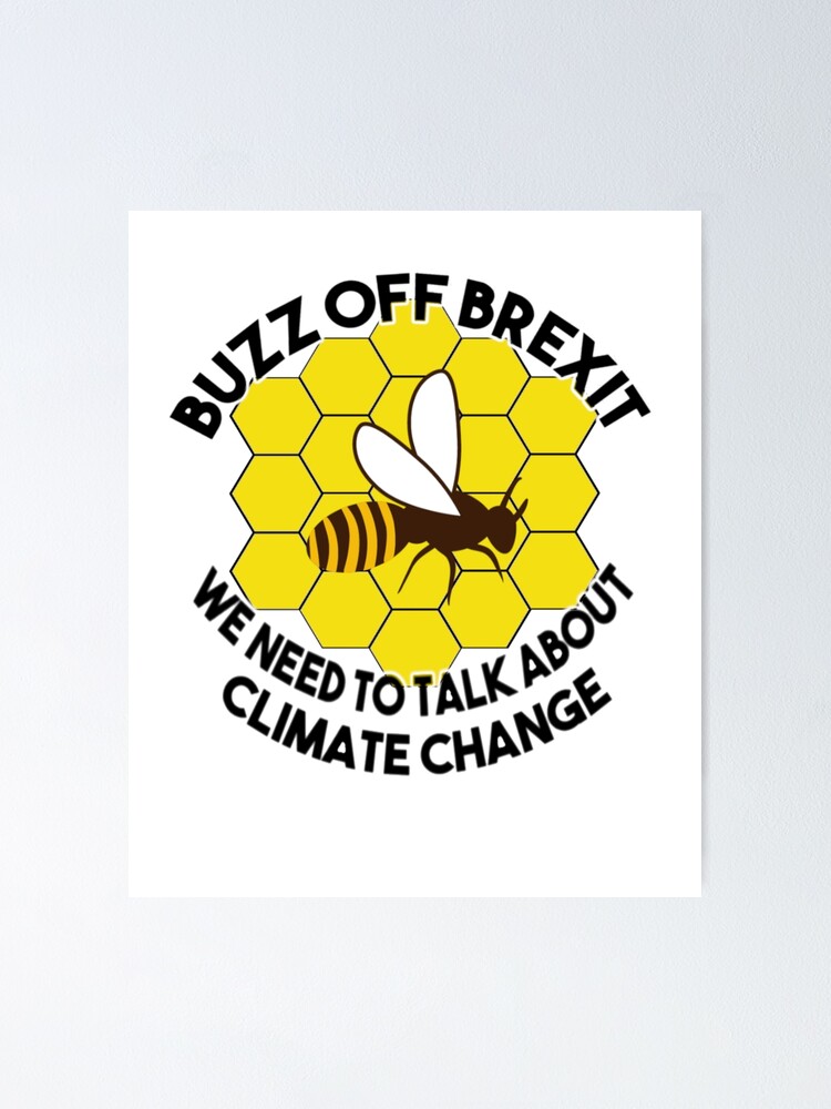 "Climate Change Brexit" Poster for Sale by RainbowPandas | Redbubble