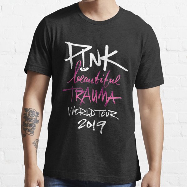 "pink beautiful trauma logo tour 2019 payungatin" T-shirt for Sale by ...
