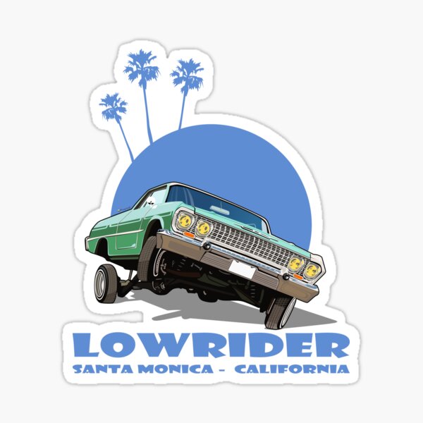 "Lowrider" Sticker for Sale by Akira-31 | Redbubble