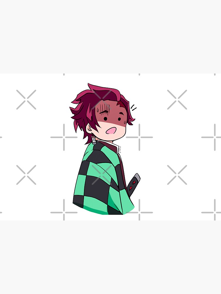 "chibi tanjiro" Sticker by Dallyeo | Redbubble