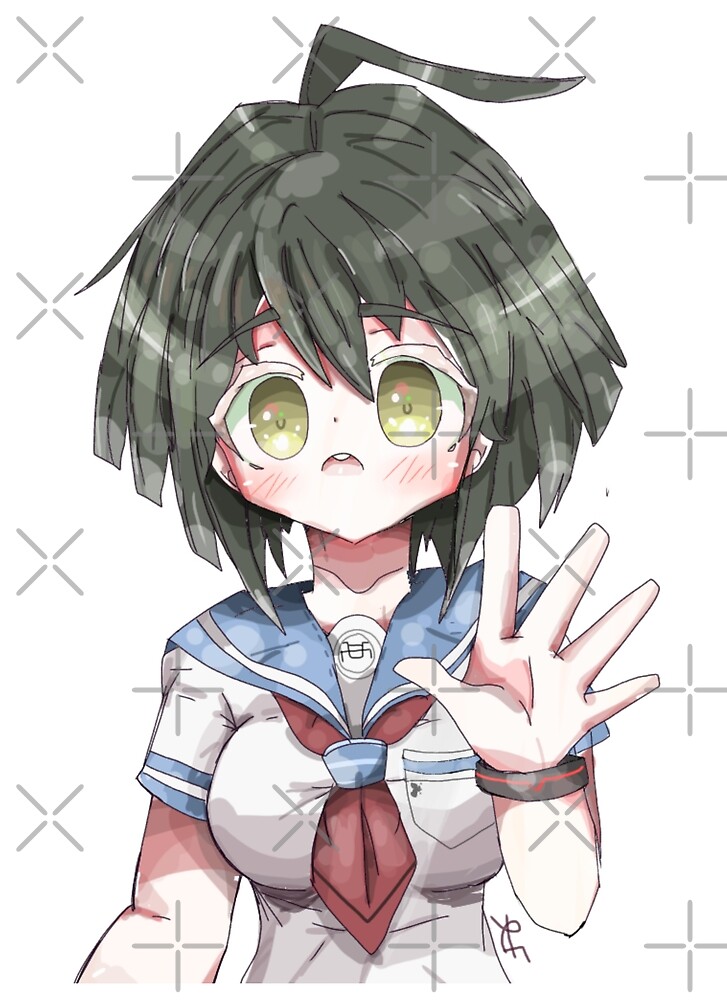 "Komaru despair girl design; by Kībo-Kībo" by Kibo-Kibo | Redbubble