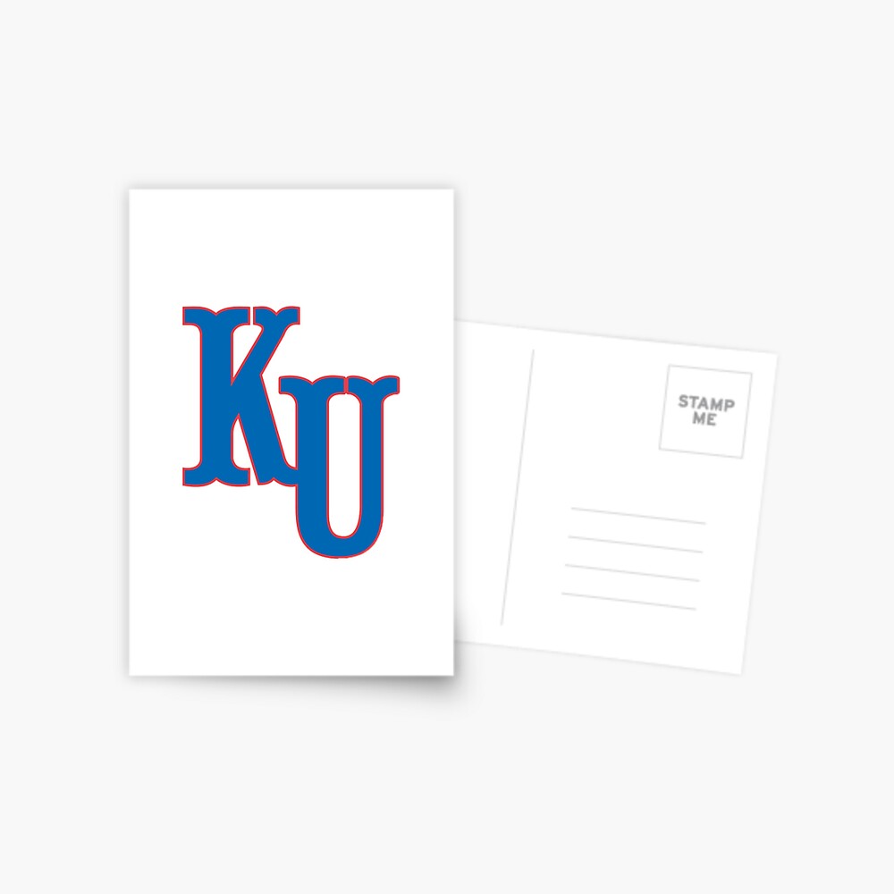 "Vintage KU Logo" Sticker for Sale by loganlongacre | Redbubble