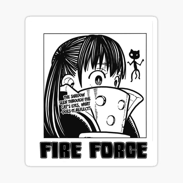 "Fire Force" Sticker for Sale by Urabe-Mikoto | Redbubble