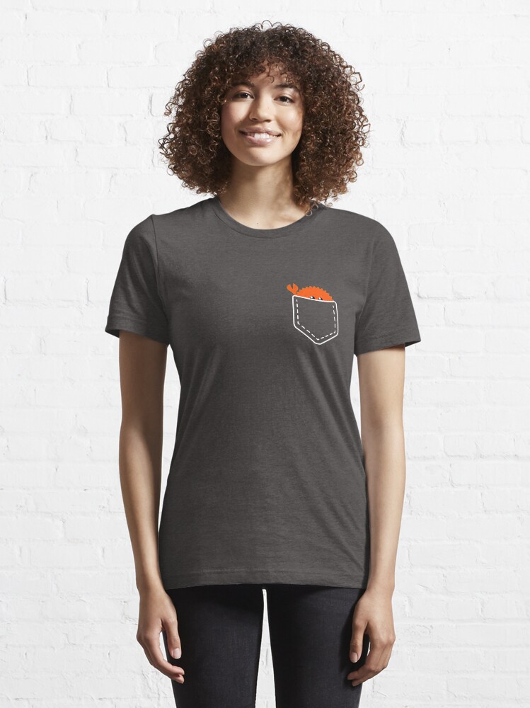 "rust ferris pocket t-shirt light" T-shirt for Sale by leesander ...