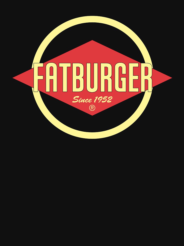 "burgerfat" T-shirt for Sale by rijosepa | Redbubble | fatburger t ...