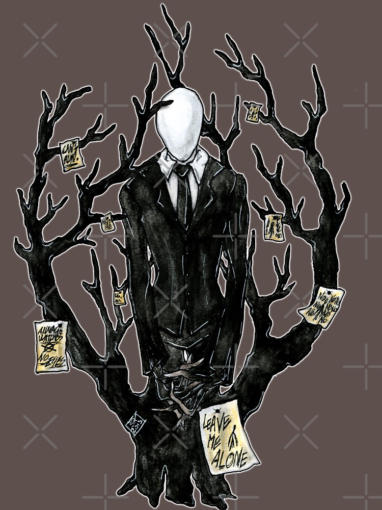 "Slenderman III" T-shirt for Sale by LadyFanhir | Redbubble ...