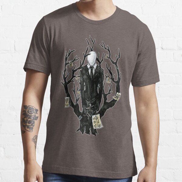 "Slenderman III" T-shirt for Sale by LadyFanhir | Redbubble ...