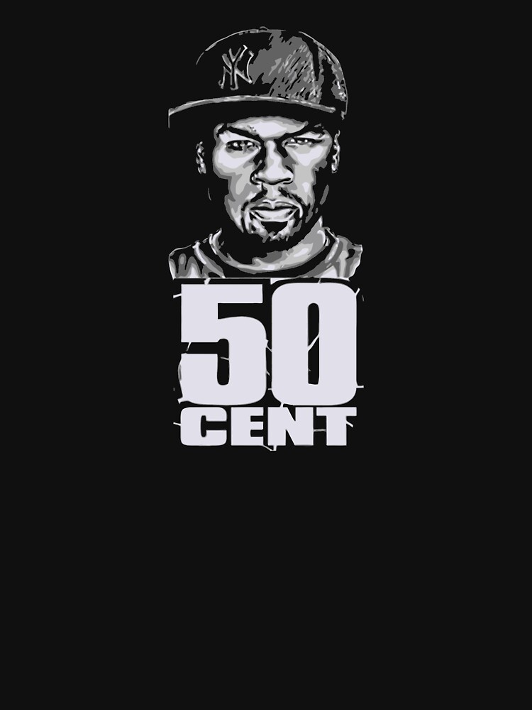 "50 cent merch" T-shirt for Sale by georata | Redbubble | 50centlogo t ...