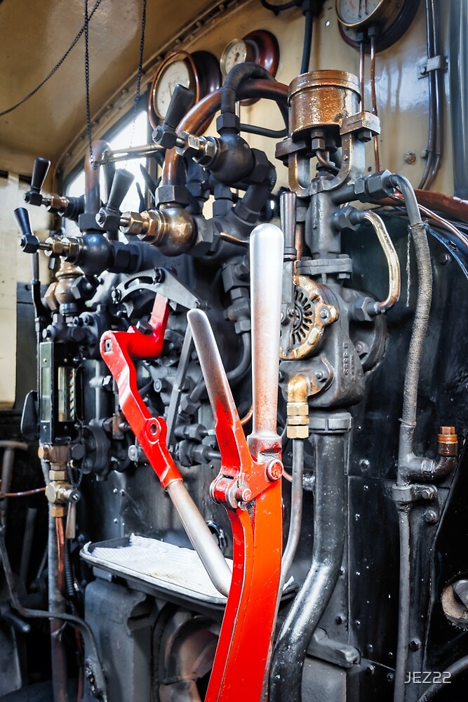 "The Red Lever" by JEZ22 | Redbubble