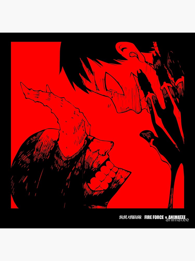 "Fire Force - The Demons" Photographic Print by animatee | Redbubble