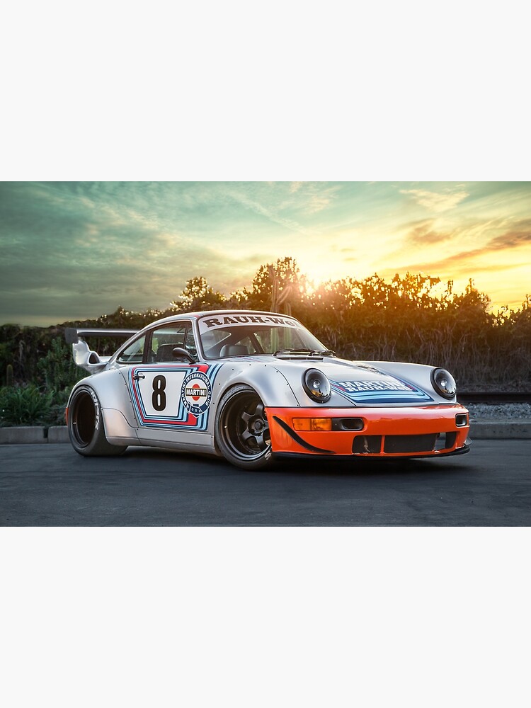 "RWB Martini " Framed Art Print for Sale by ArteVeloce | Redbubble