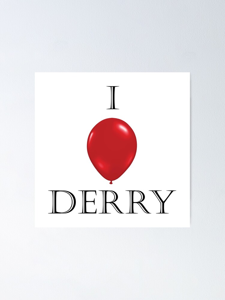 "Scary Derry Balloon" Poster by magentasponge | Redbubble