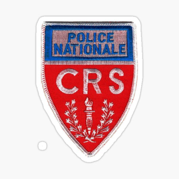 "France National Police" Sticker by lawrencebaird | Redbubble