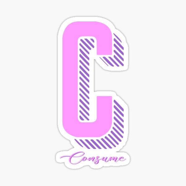 "Consume" Sticker for Sale by pierrezuber | Redbubble