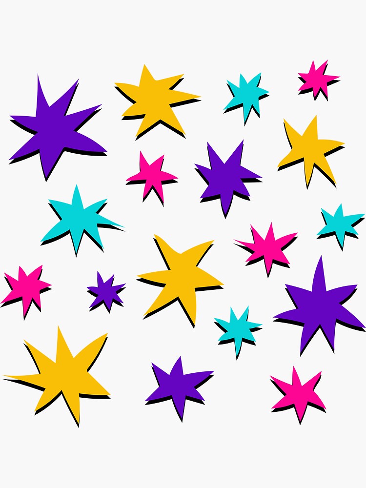 "kaBLAM" Sticker for Sale by emblah | Redbubble