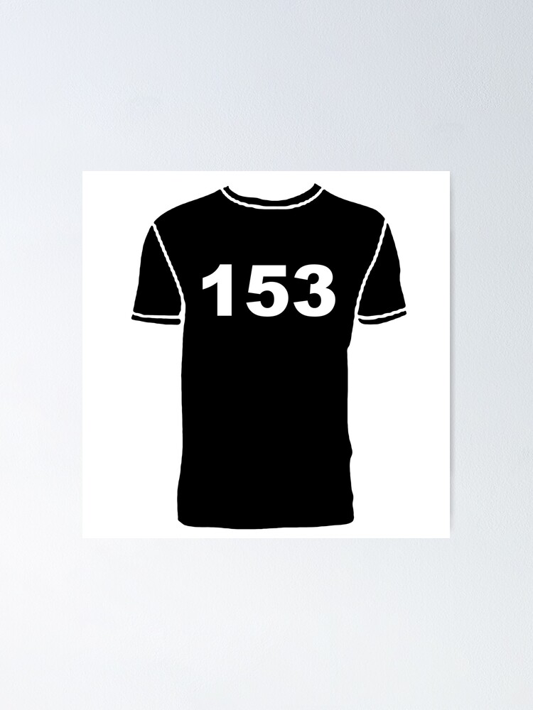 "Black 153 LANY T Shirt" Poster for Sale by vordeman | Redbubble