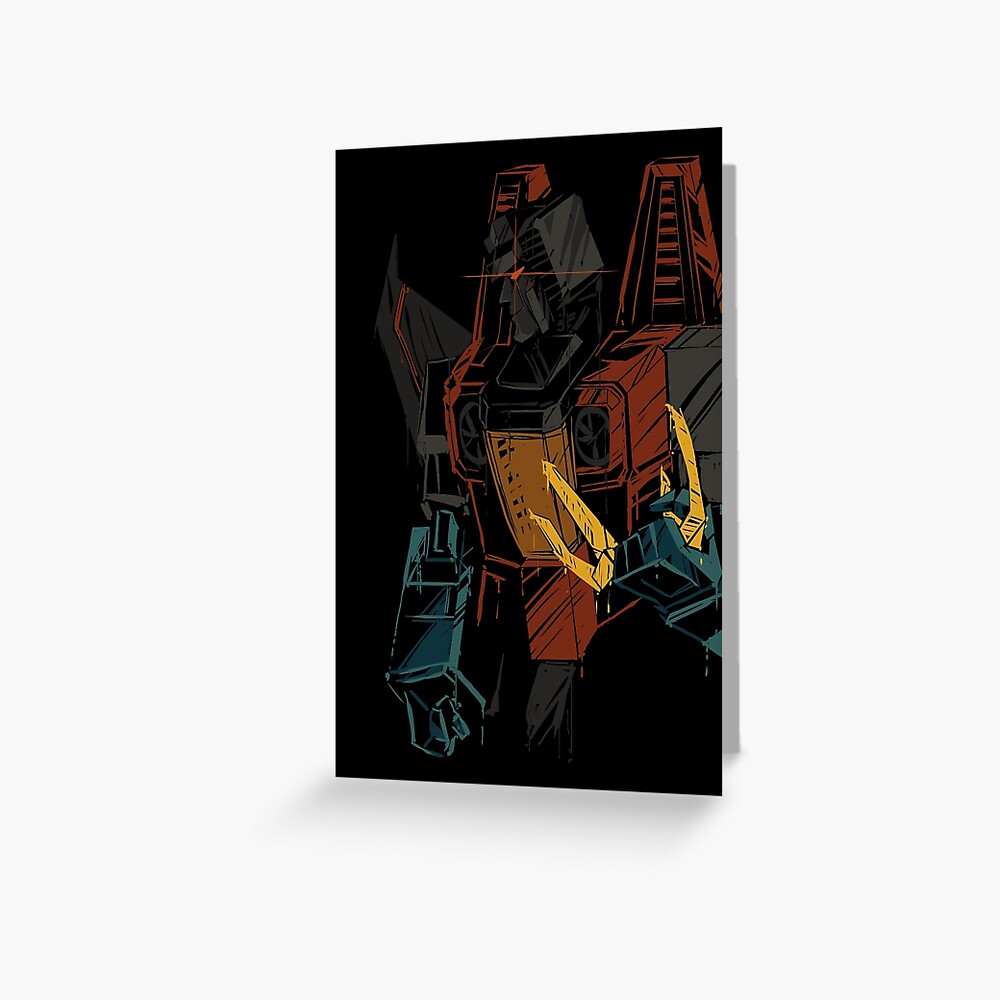 "Starscream sketch" Greeting Card for Sale by koroa | Redbubble