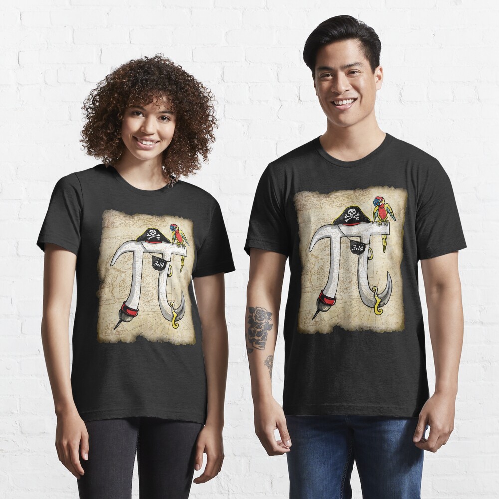 "Pirate Pi Day Pi rate Swashbuckling Pi Symbol" T-shirt by MudgeStudios ...