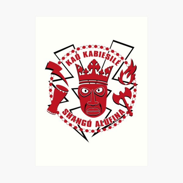 "Shango King" Art Print for Sale by Stanneman | Redbubble