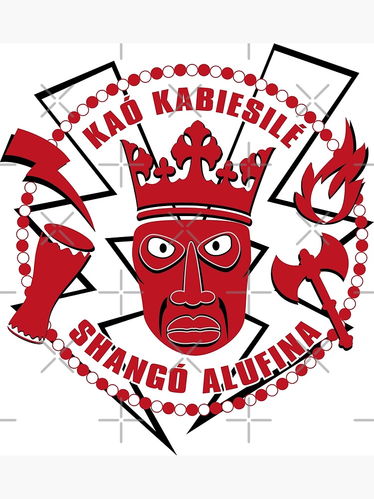 "Shango King" Art Print for Sale by Stanneman | Redbubble