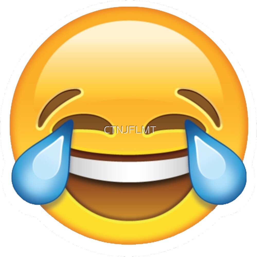 "Laughing Emoji" by CTNJFLMT | Redbubble
