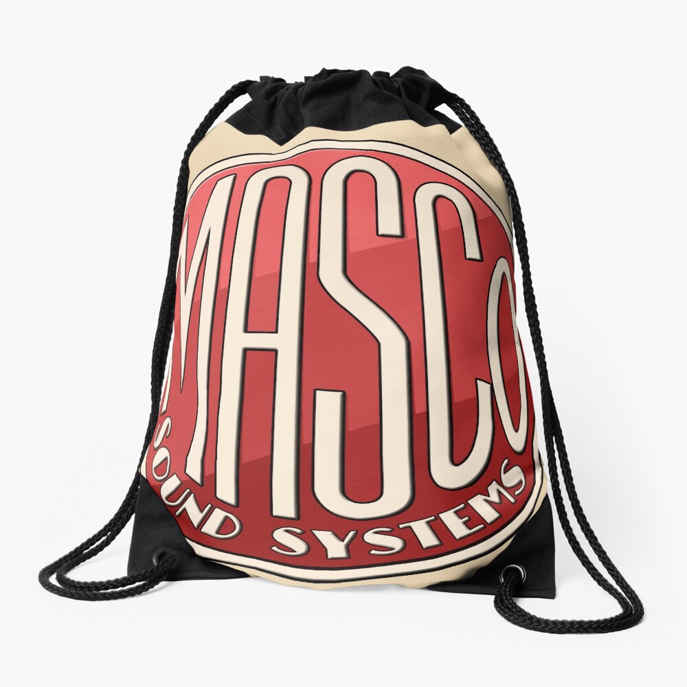 "Vintage Masco Logo" Drawstring Bag for Sale by brandonrankin | Redbubble