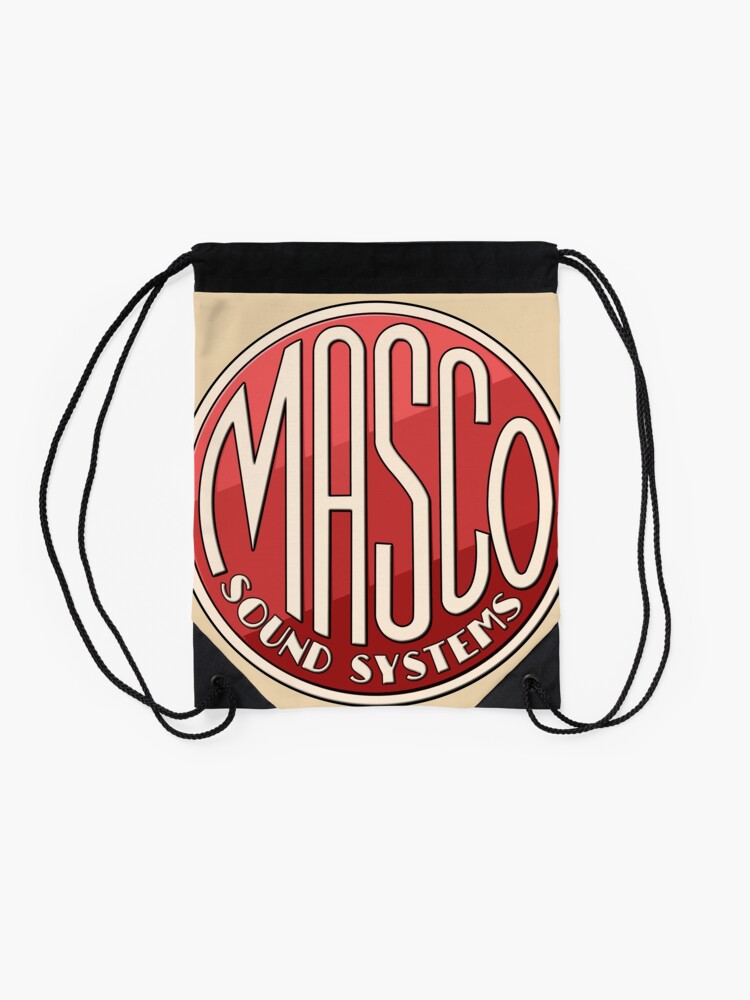 "Vintage Masco Logo" Drawstring Bag for Sale by brandonrankin | Redbubble