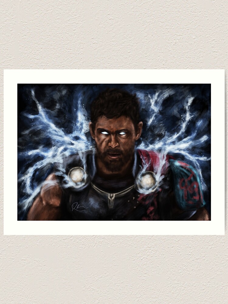 "Thor Ragnarok" Art Print for Sale by ryan-rigby | Redbubble