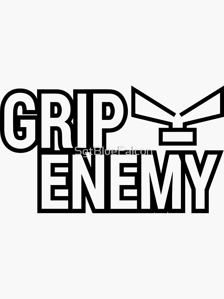 "Grip Enemy | NFS Pro Street" Sticker for Sale by SgtBlueFalcon | Redbubble