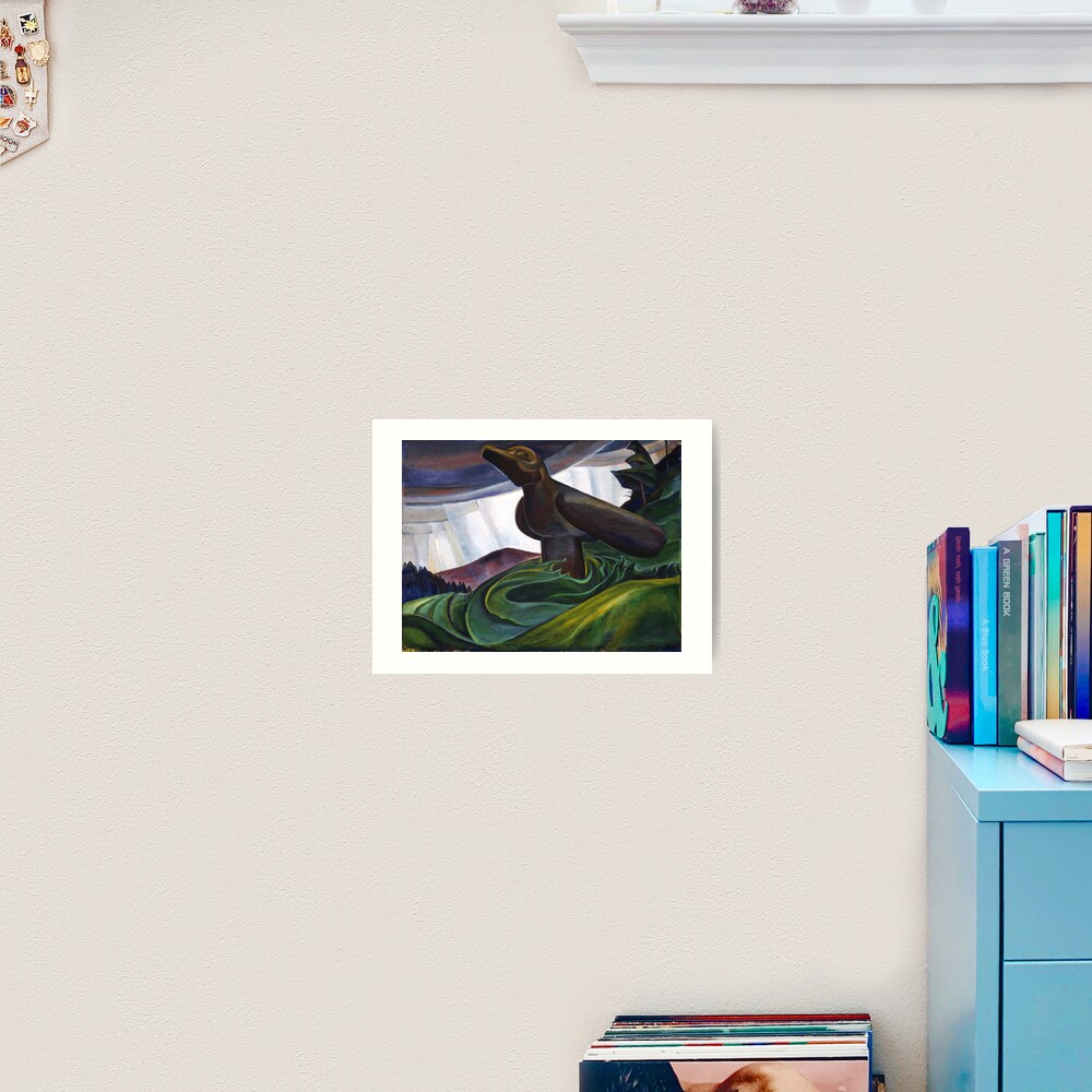 "Emily Carr - Big Raven" Art Print by ArtExpression | Redbubble