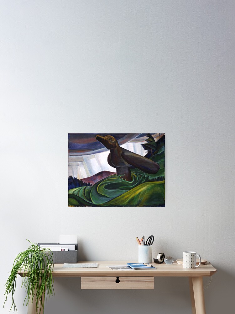 "Emily Carr - Big Raven" Poster by ArtExpression | Redbubble