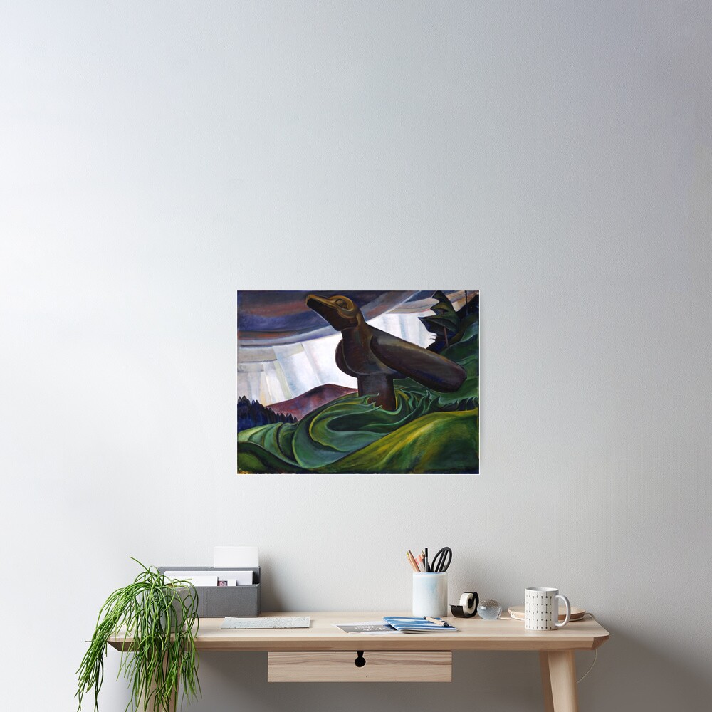 "Emily Carr - Big Raven" Poster by ArtExpression | Redbubble
