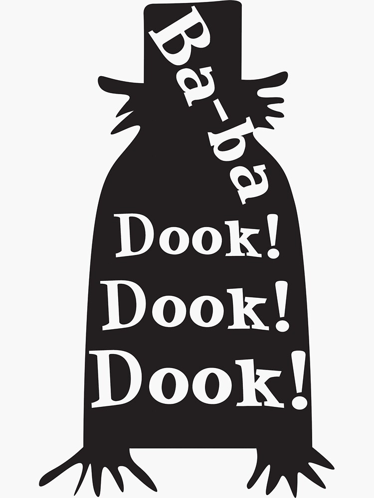"Ba-ba Dook! Dook! Dook!" Sticker for Sale by Wjsmith89 | Redbubble