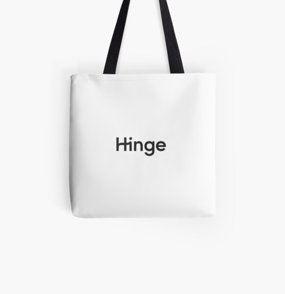"Hinge Dating App Logo" Tote Bag for Sale by OffChance | Redbubble