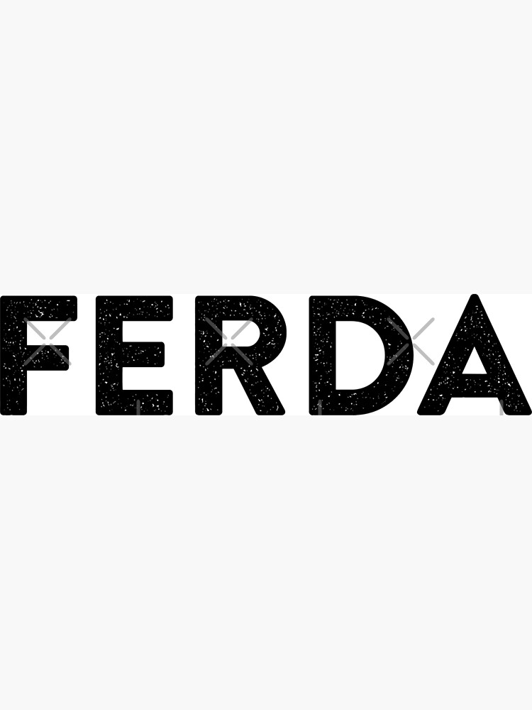 "Ferda - Ferda Boys" Poster for Sale by rudedesigns | Redbubble
