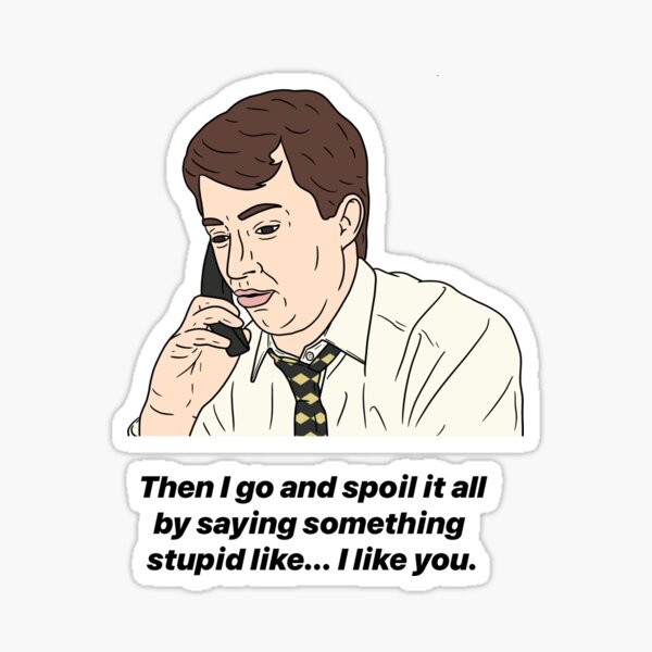 "MARK CORRIGAN | THEN I GO AND SPOIL IT ALL" Sticker by tommytyrer ...