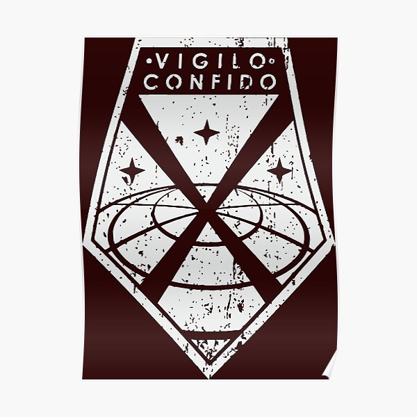 Vigilo Confido Posters | Redbubble