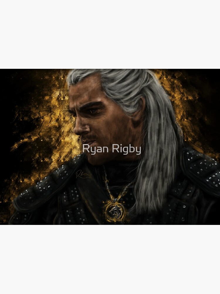 "Geralt of Rivia" Art Print by ryan-rigby | Redbubble