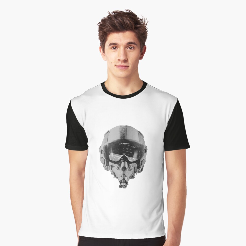 "Fighter Pilot Helmet With Altimeter" Sticker for Sale by rott515 ...
