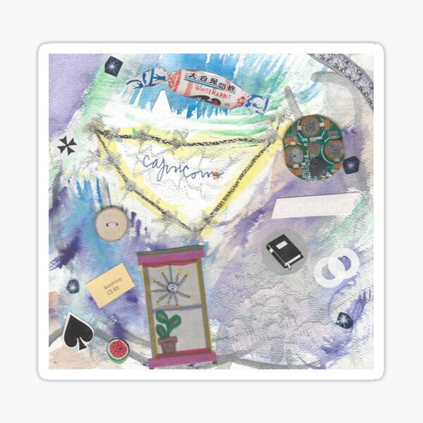 "astrology collage" Sticker for Sale by cmhcmhcmh | Redbubble