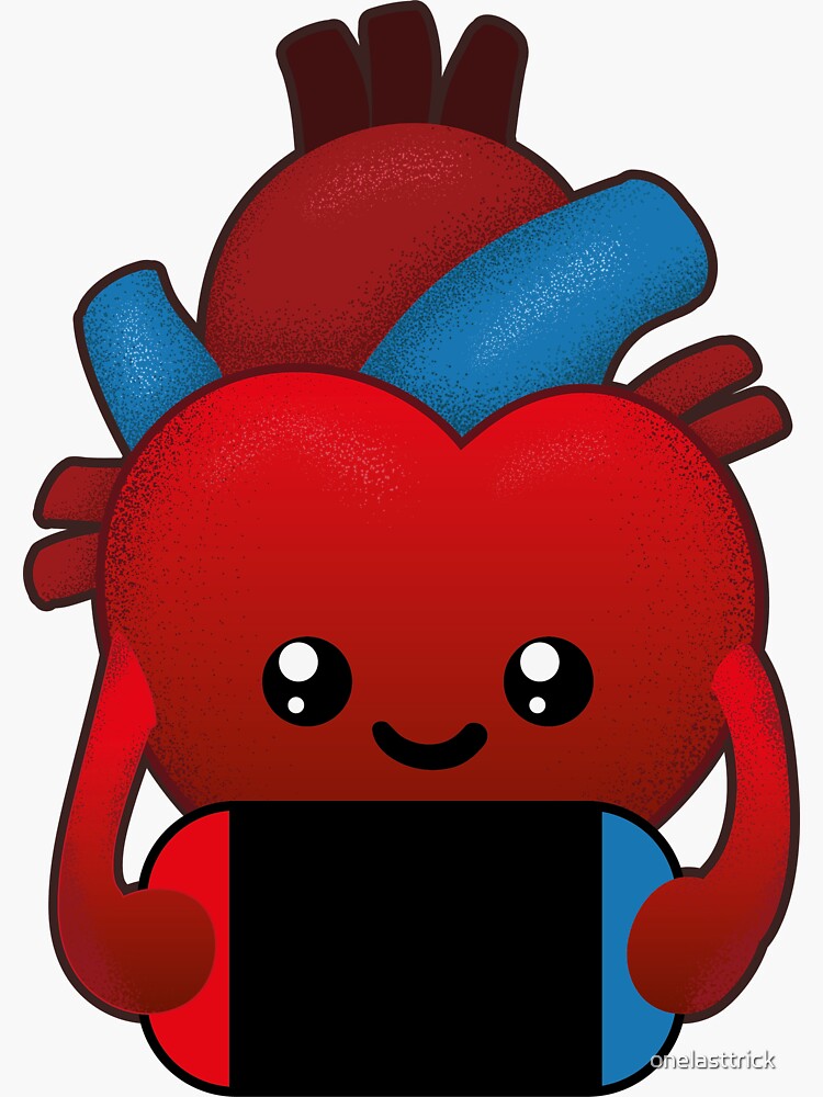 "Gamer Heart" Sticker by onelasttrick | Redbubble