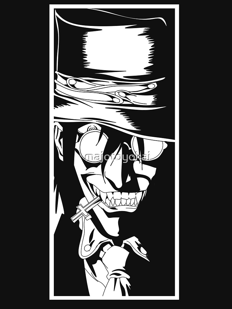 "HELLSING" T-shirt for Sale by majotoyokai | Redbubble | hellsing t ...