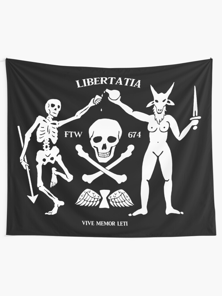 "Pirate : Vive Memor Leti" Tapestry for Sale by Sapphire674 | Redbubble