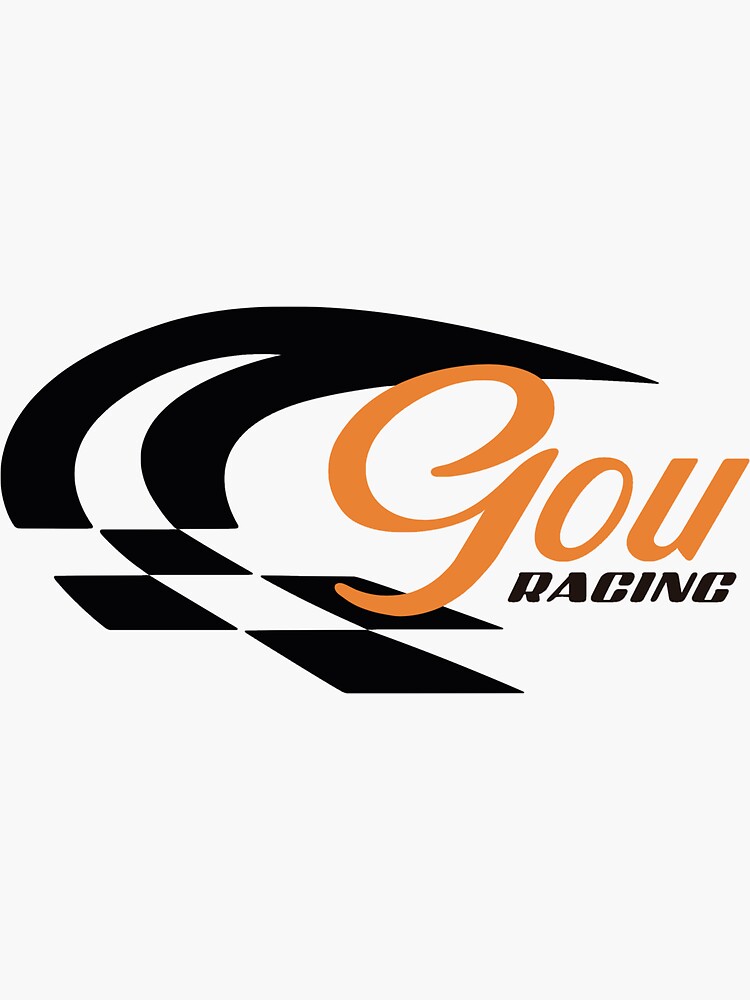 "Gou Racing Logo" Sticker for Sale by eduardogou | Redbubble