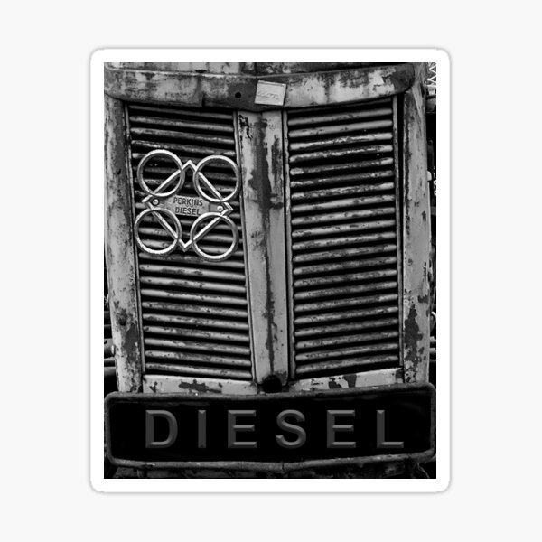 "Perkins Diesel" Sticker by Millysuewood | Redbubble